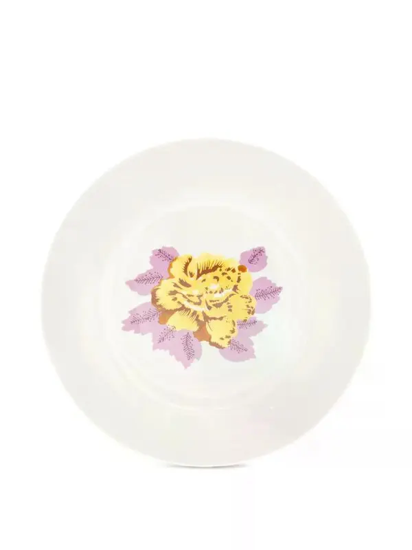 LISA CORTI Indian Tiger Plate Set - Red