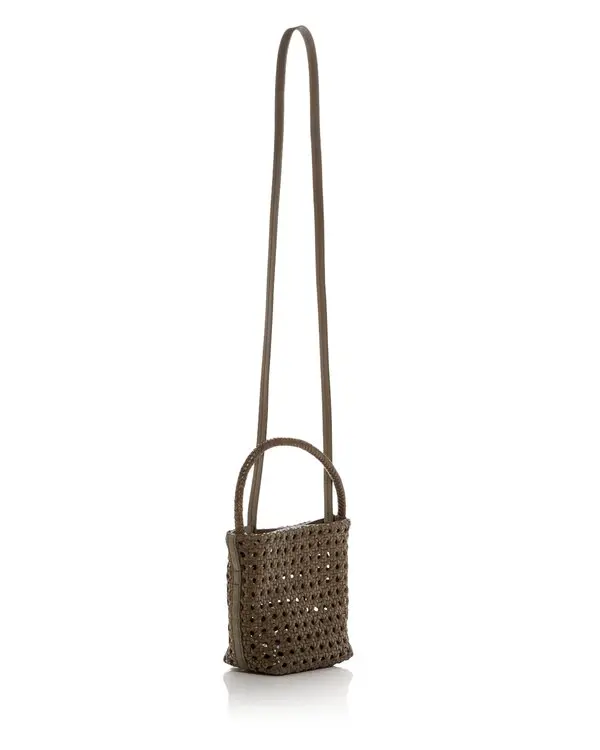 Madewell Handwoven Caned Leather Mini Bag