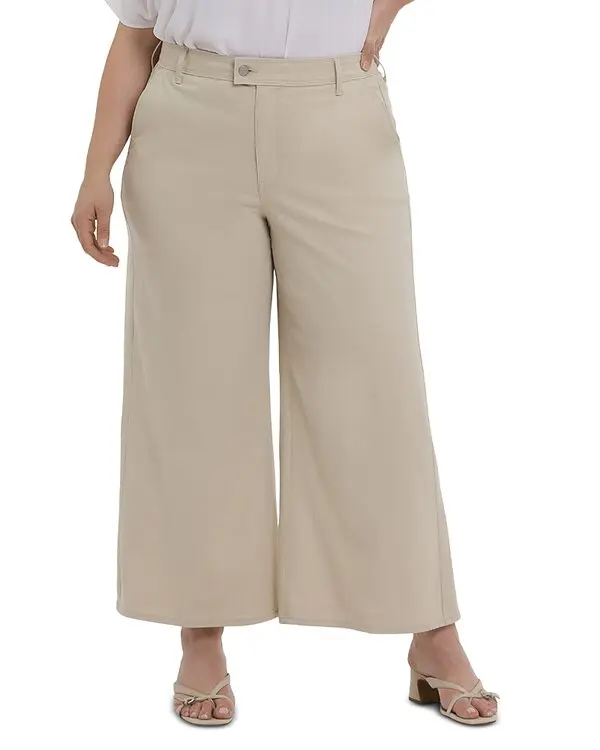 NYDJ High-rise Mona Ankle Jeans - Feather