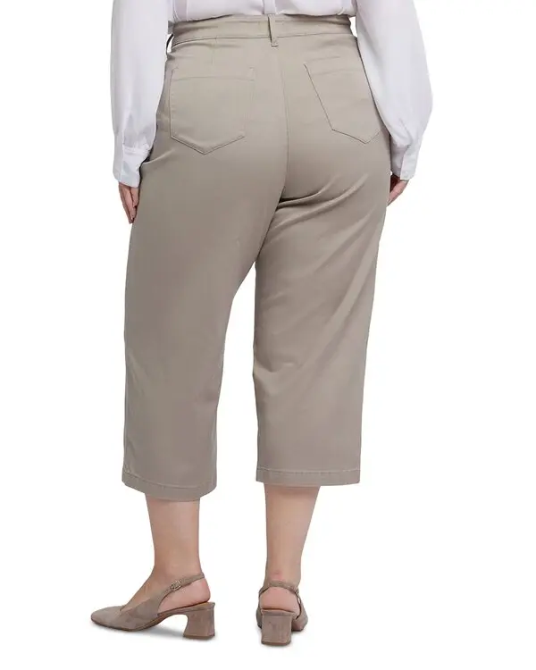 NYDJ Stretch Twill Utility Pants - Saddlewood