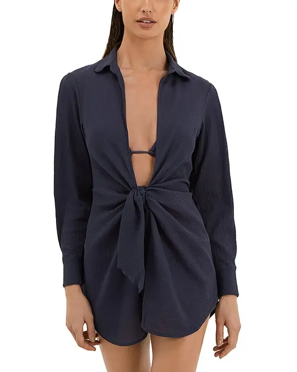 VIX PAULA HERMANNY Juliete Shirt Swim Cover-up