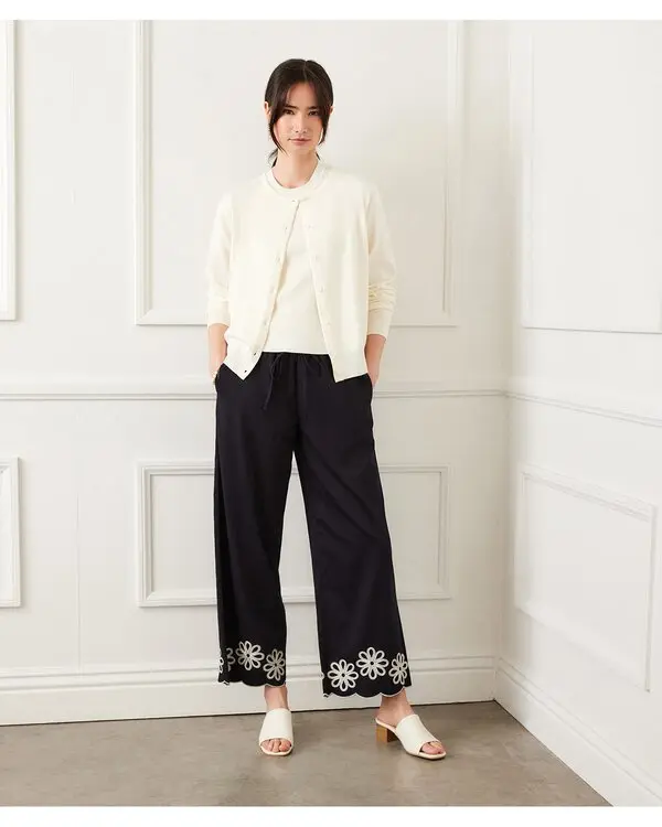 Karen Kane Scallop Pants