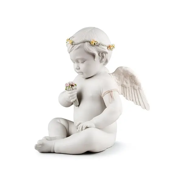 LLADRO Celestial Angel Sculpture - Multi