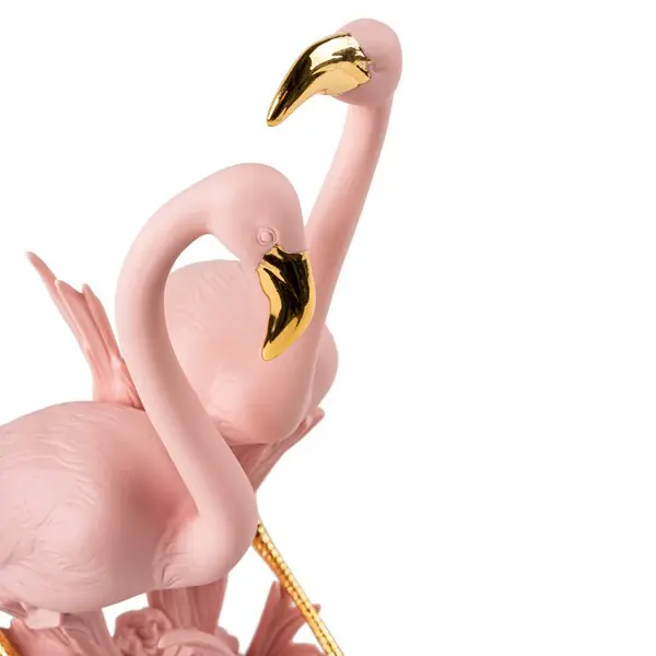LLADRO The Flamingos, Pink