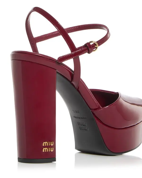 Miu Miu Platform Sandals