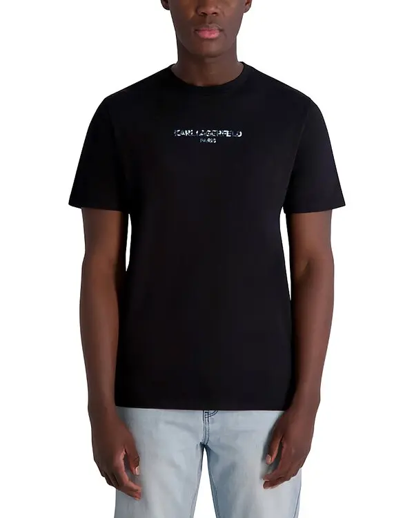 Karl Lagerfeld Paris Camo Logo Tee