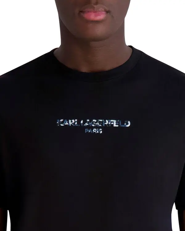 Karl Lagerfeld Paris Camo Logo Tee