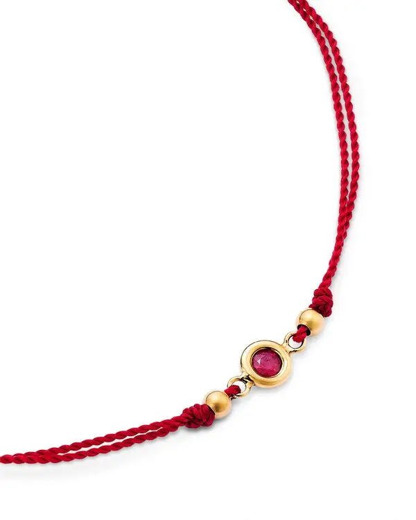 Zoe Chicco 14k Yellow Gold Cord Slider Bracelet