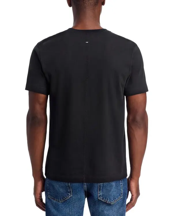 Rag & Bone Short Sleeve Dagger Tee - Black