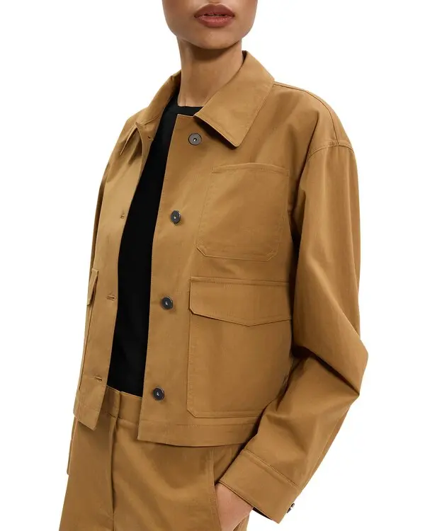 Theory Cropped Work Jacket