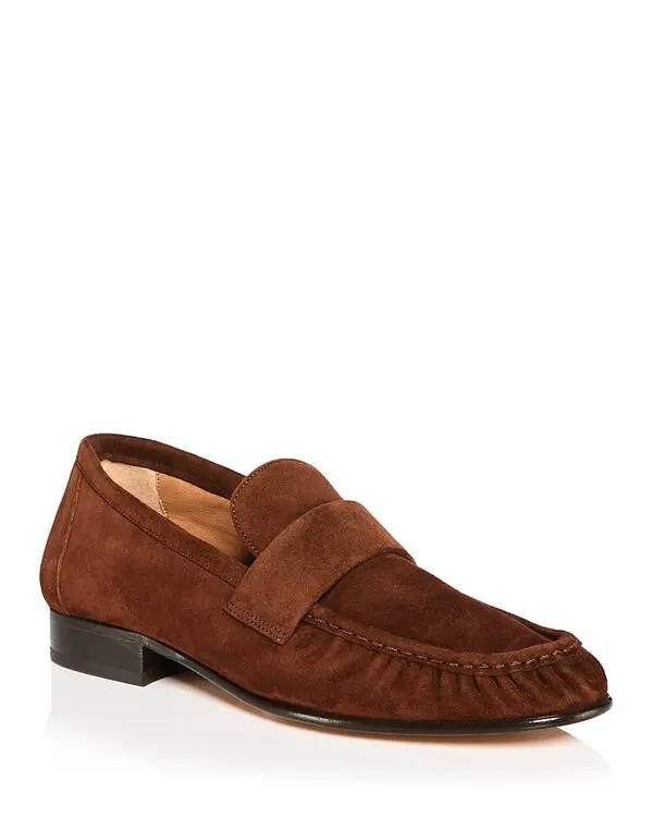 MANSUR GAVRIEL Ruched Loafer Flats