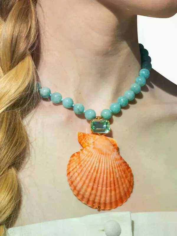 JENNIFER BEHR Roma Necklace - Blue