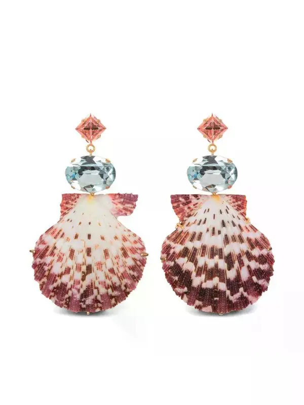 JENNIFER BEHR Aegean Earrings - Pink
