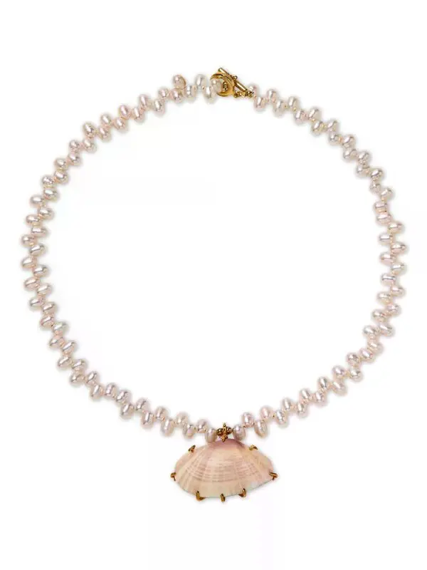 JENNIFER BEHR Coquina Pearl Necklace - Neutrals