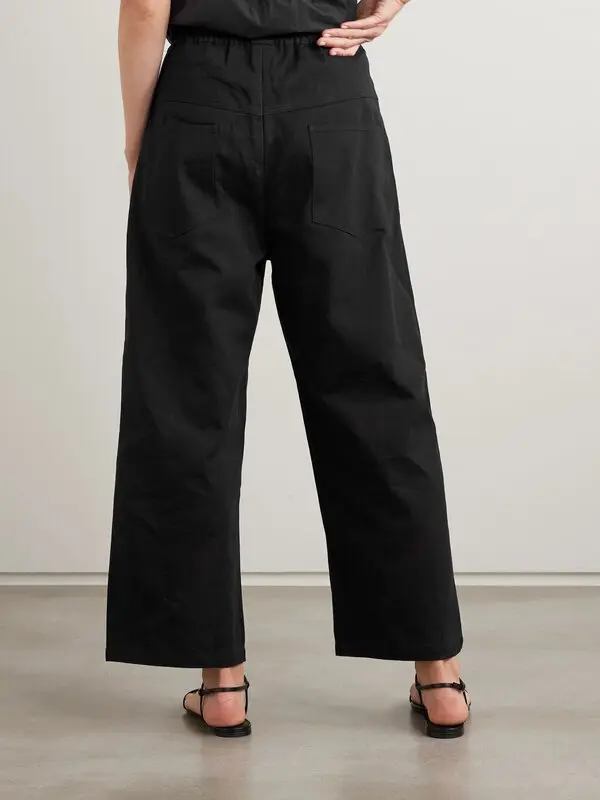 DEIJI STUDIOS Organic Cotton-twill Loose Fit Pants