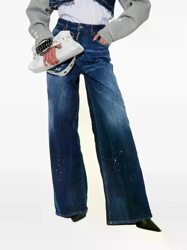 Dsquared2 Whiskering-effect Jeans