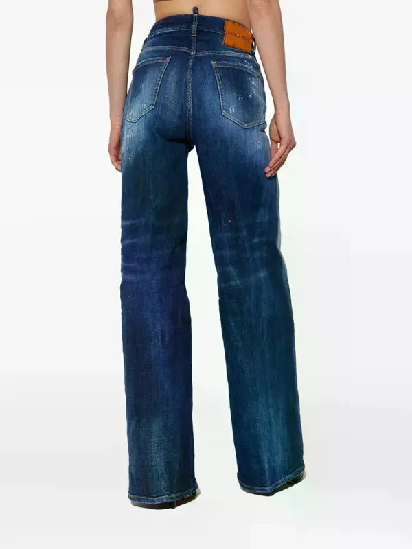 Dsquared2 Whiskering-effect Jeans