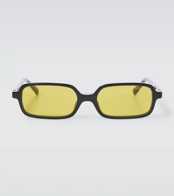 Miu Miu Miu Regard Rectangular Sunglasses - Black