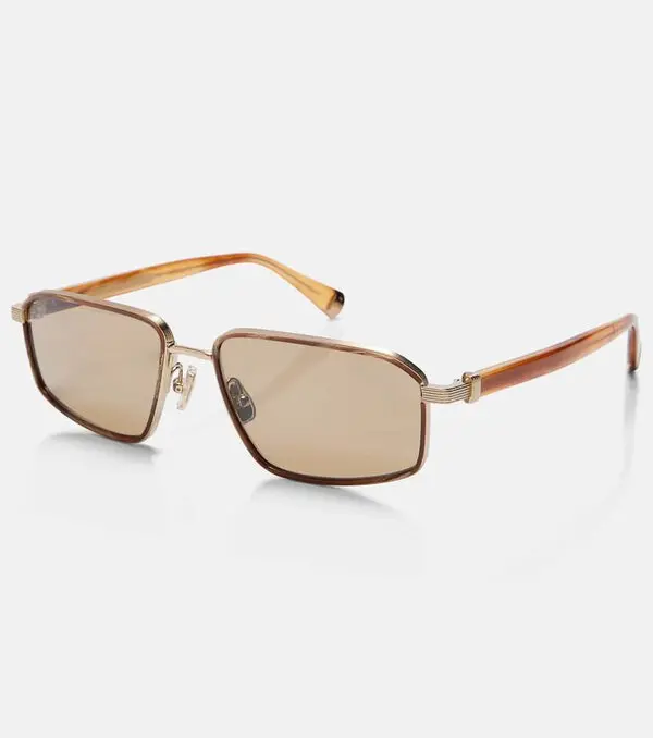 Brunello Cucinelli Jarama Rectangle Sunglasses