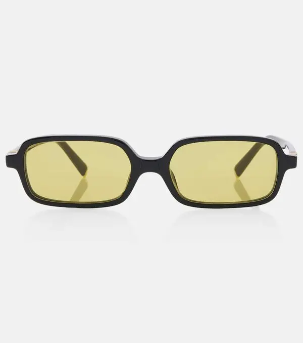 Miu Miu Miu Regard Rectangular Sunglasses - Green
