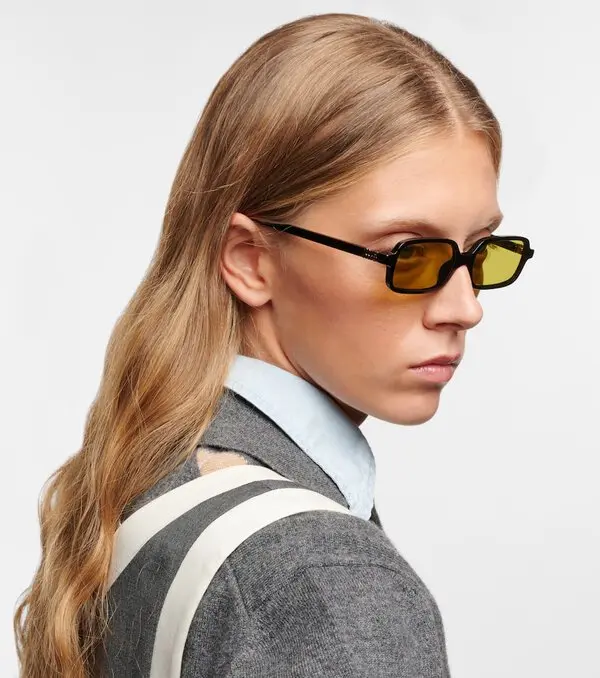 Miu Miu Miu Regard Rectangular Sunglasses