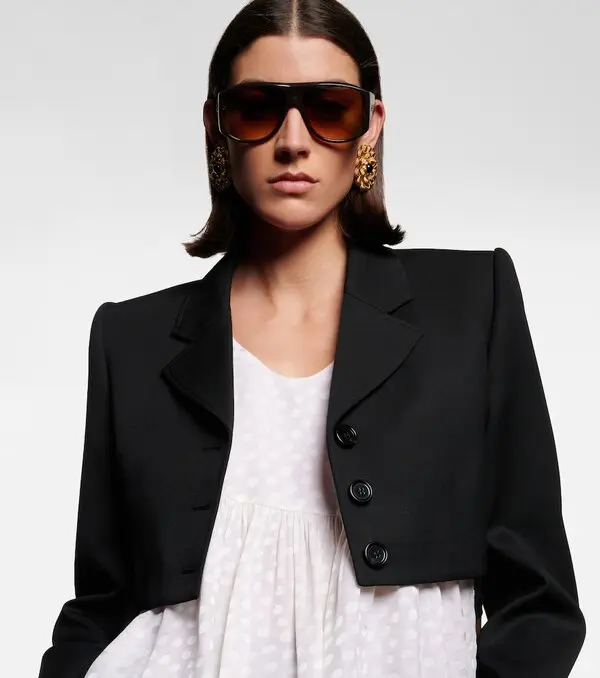 Chloé Oversized Acetate Sunglasses - Brown