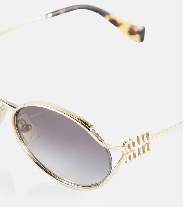 Miu Miu Round Frame Sunglasses