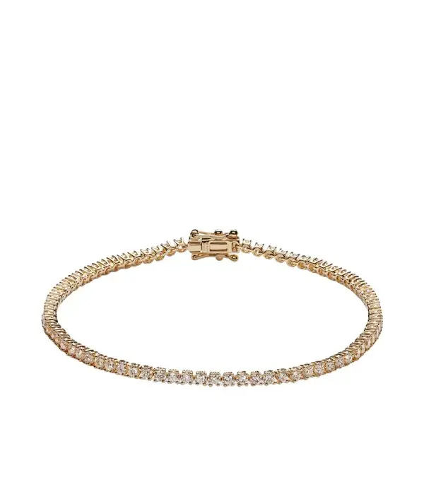 ANITA KO Hepburn 18kt Yellow Tennis Bracelet With Diamonds - Gold