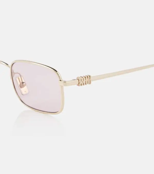 Miu Miu Miu Regard Rectangular Sunglasses