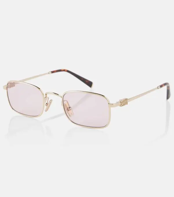 Miu Miu Miu Regard Rectangular Sunglasses