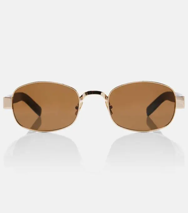 Saint Laurent Sl 706 Sunglasses - Gold