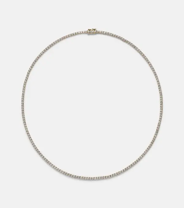 ANITA KO Hepburn 18kt Choker With Diamonds - Gold