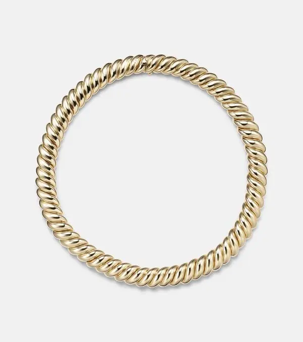 David Yurman Sculpted Cable 18kt Necklace - Gold