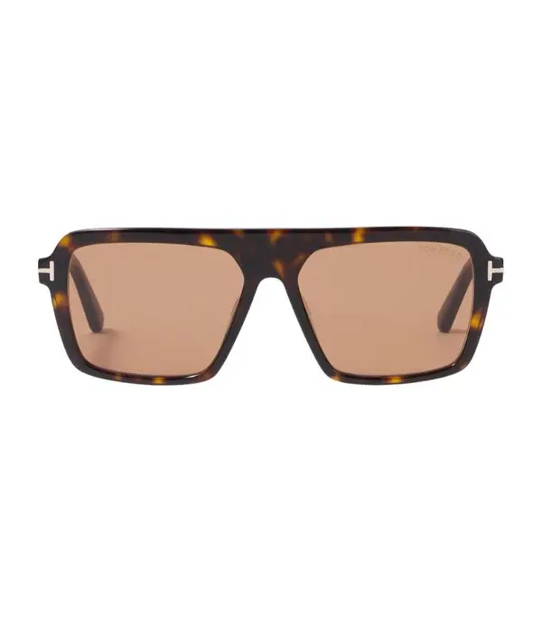 TOM FORD Aviator Sunglasses - Brown