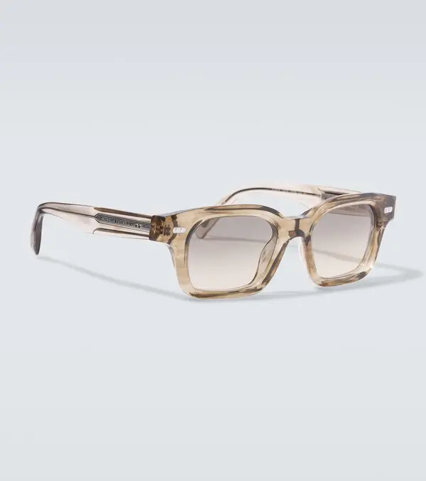 Brunello Cucinelli Square Frame Sunglasses - Brown