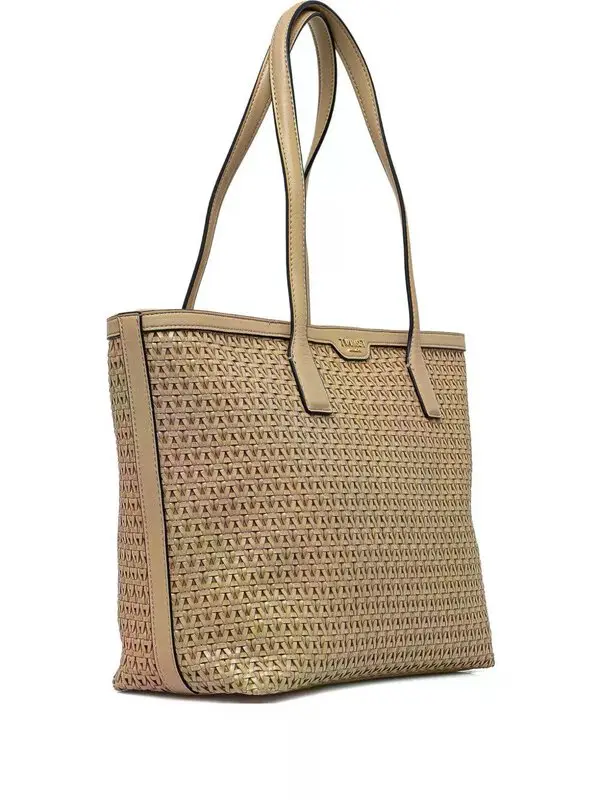 TWINSET Woven Tote Bag