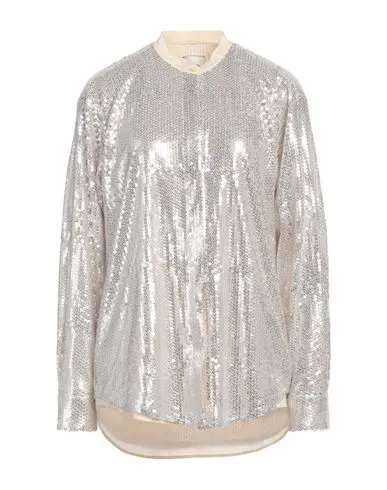 ALYSI Shirt With Appliqués And Sequins