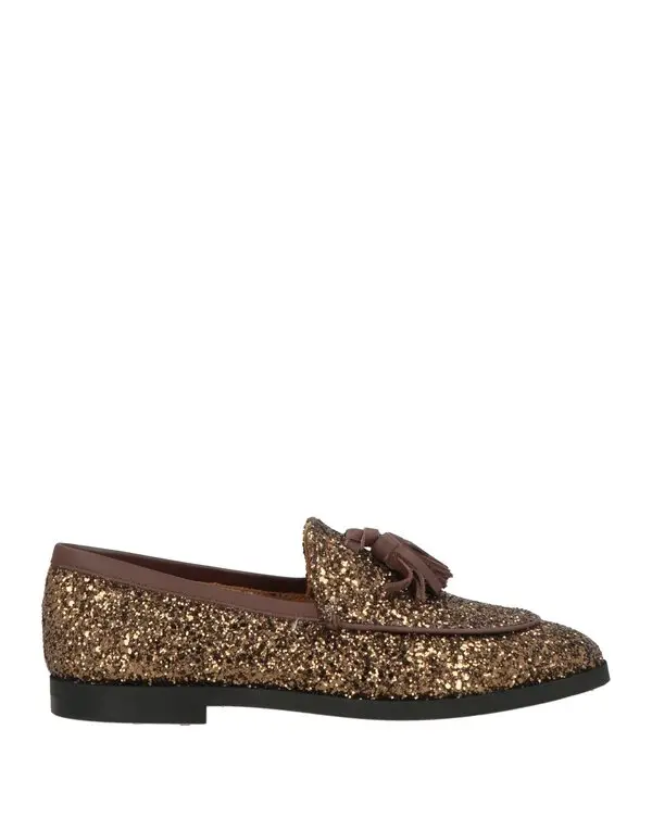 GIO+ Leather Loafers With Appliqués
