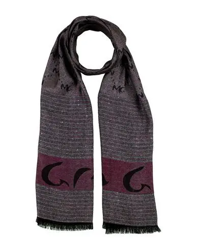 MANILA GRACE Scarf Burgundy Modal, Polyester, Synthetic Fibers, Polyamide, Mohair Wool - Red