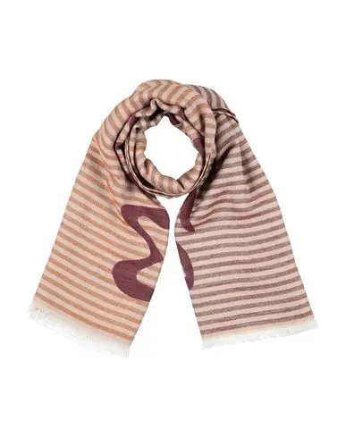 MANILA GRACE Scarf Viscose, Acrylic, Wool - Beige