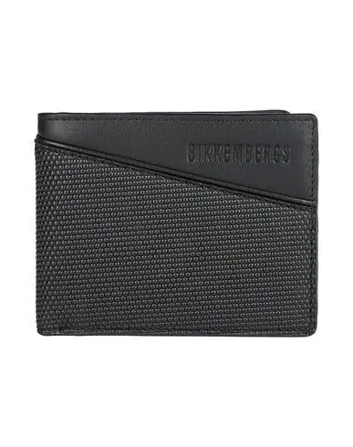 BIKKEMBERGS Wallet Cow Leather - Black