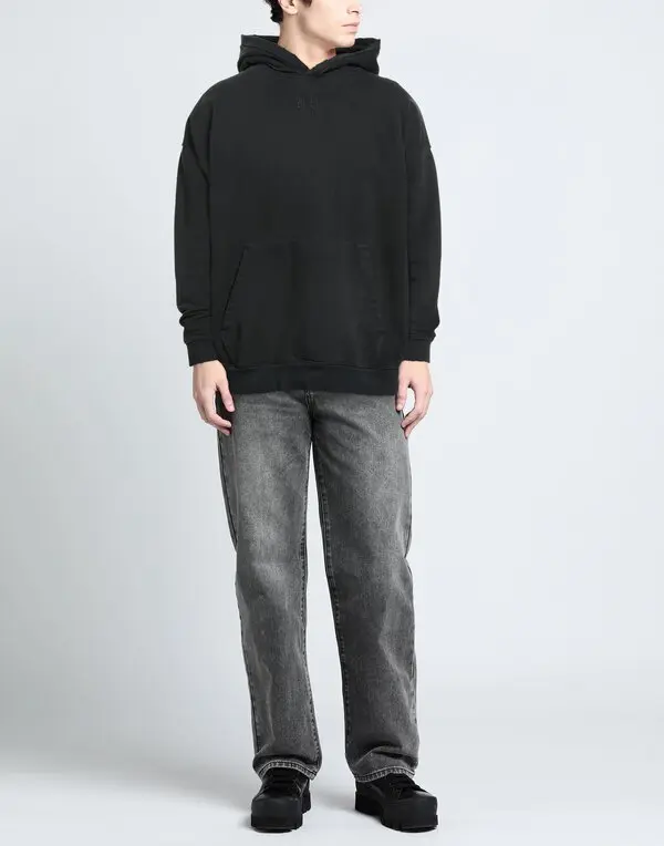 44 LABEL GROUP Cotton Fleece Hoodie - Grey