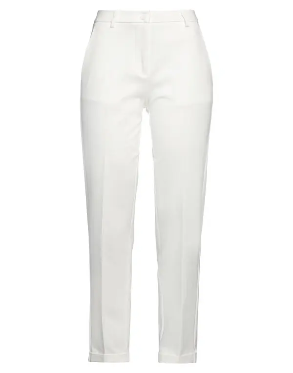 CARACTÈRE Slim Fit Jersey Pants - White