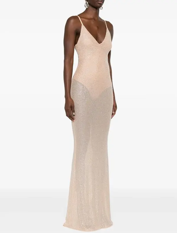 Twenty Four Haitch Dresses Atlanta A222 - Nude | Editorialist