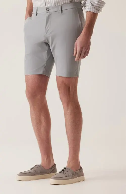 DEKE Oasis Sst Techno Sateen Bermuda Shorts - Stone