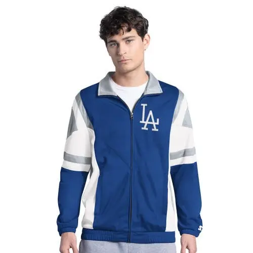 STARTER Los Angeles Dodgers Contender Tricot Track Jacket
