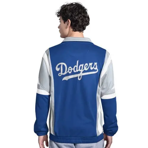 STARTER Los Angeles Dodgers Contender Tricot Track Jacket