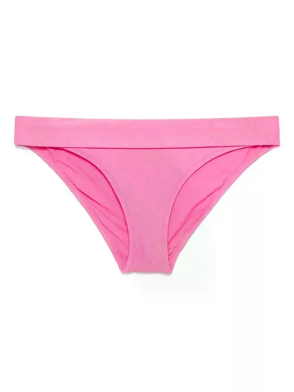 Heidi Klein Fold-over Bikini Bottom - Pink