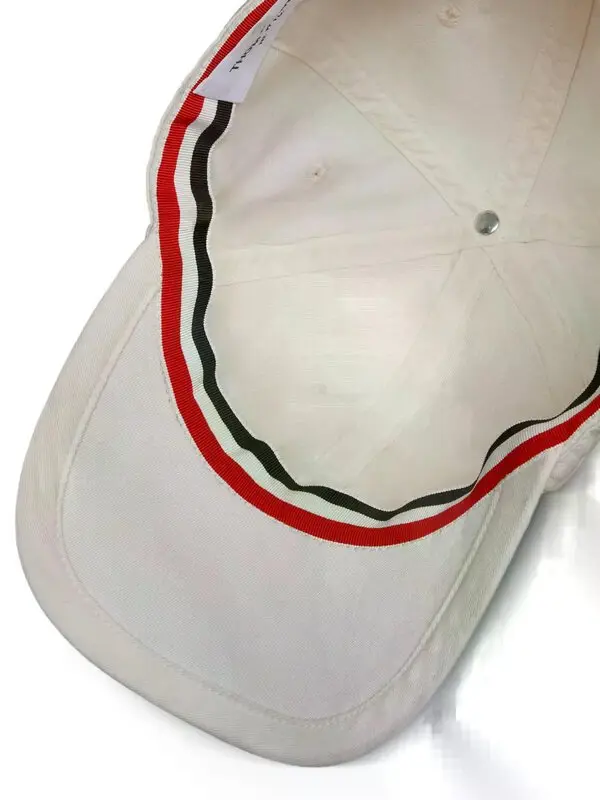Thom Browne Logo-embroidered Cap