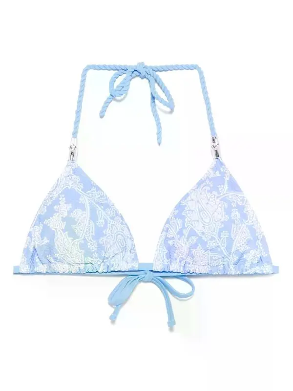 Heidi Klein Playa Paraiso Bikini Top - Blue